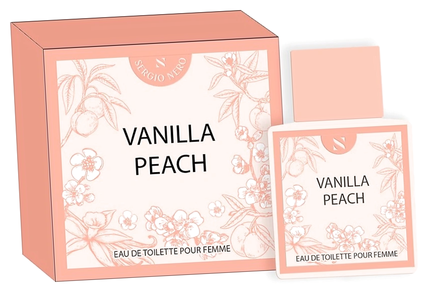 Серджио Неро Ваниль Персик 50 мл - eau de toilette Sergio Nero Vanilla Peach для женщин