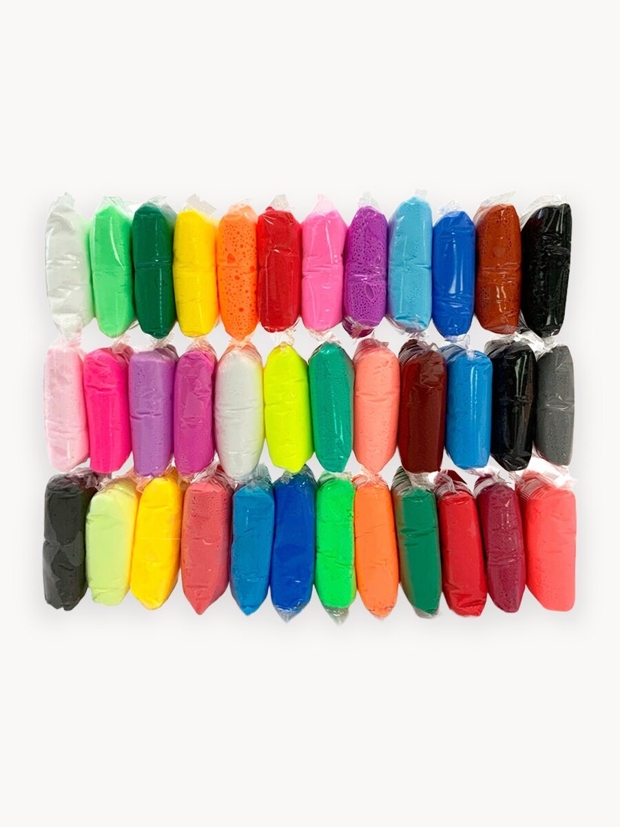 Супер лёгкий воздушный пластилин 36 шт