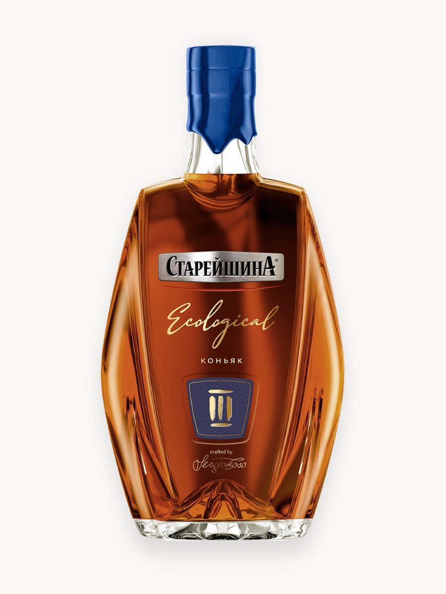 Коньяк Старейшина 3 года 0,5 л