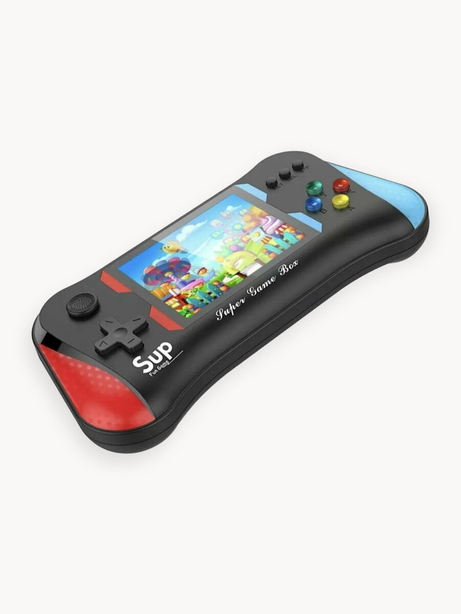Портативная игровая приставка SUP X7M, черный , двойной джостик
