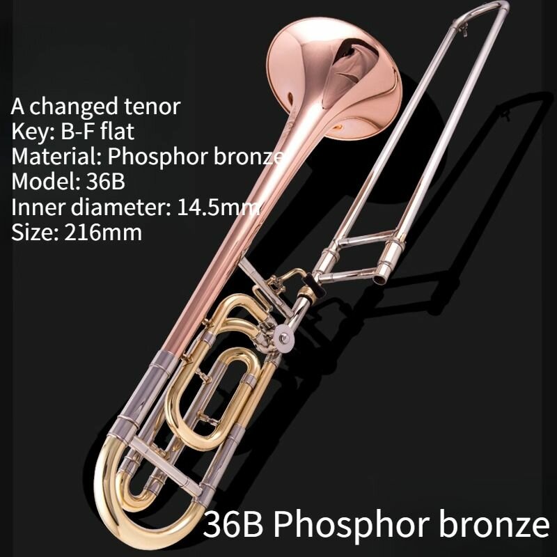 Транспонирование из си-бемоль в фа, тенор-тромбон, духовой оркестр, клавесин, латунь, фосфористая бронза
