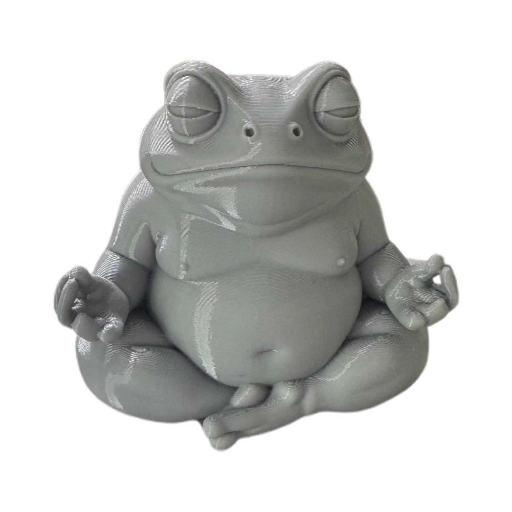 Милый неуклюжий бегемот, занимающийся йогой, модель для йоги