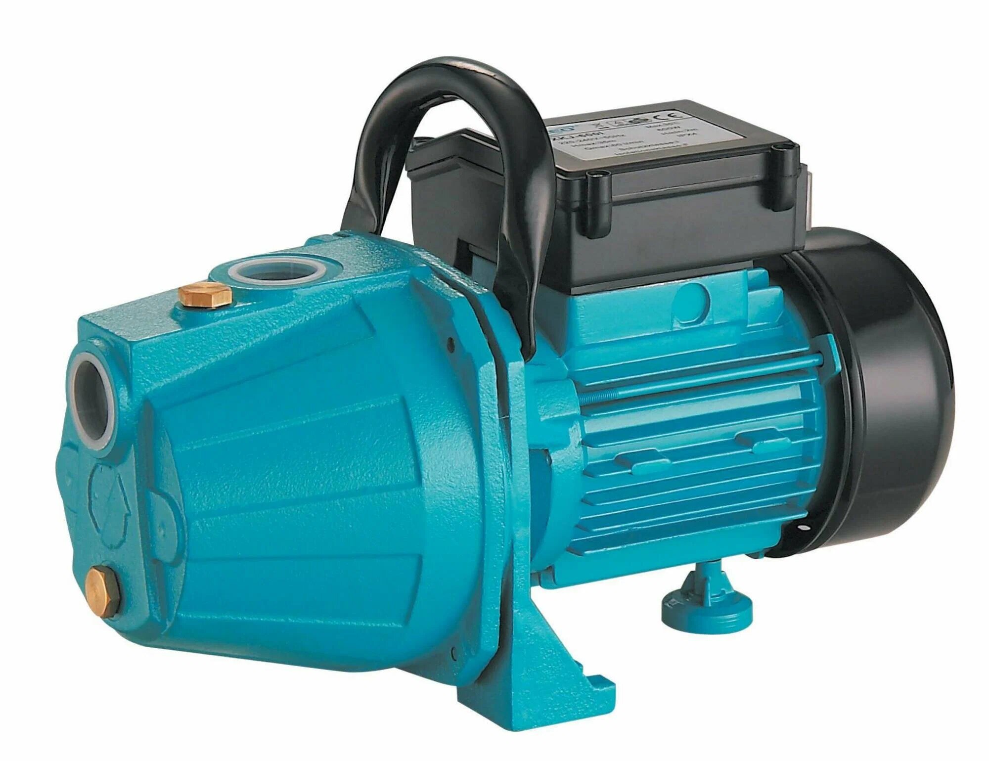 Насос поверхностный "LEO", центробежный, чугунный корпус, самовсасывание