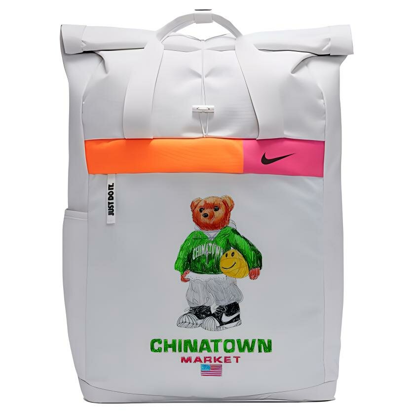Рюкзак унисекс Nike Polyester Regular, светло-серый