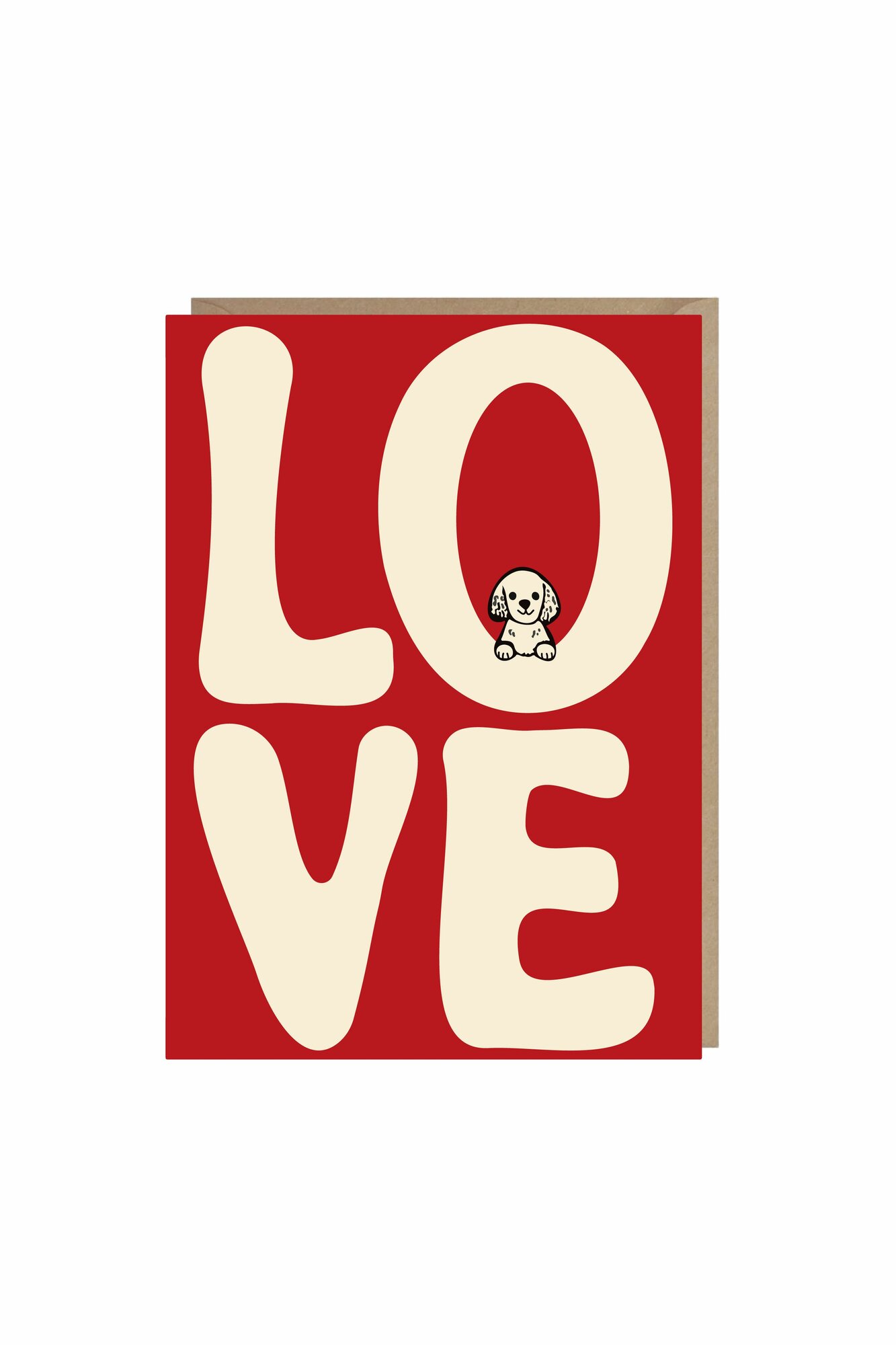 Открытка "LOVE", А6