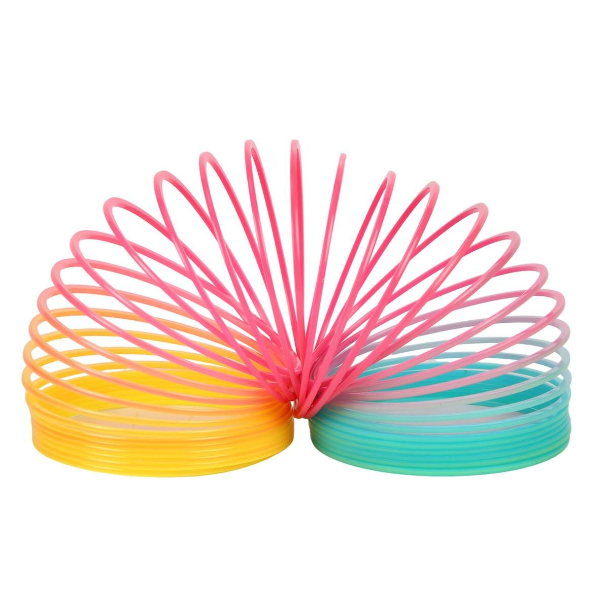 Развивающая игрушка-пружинка «Радуга», пластик, 24,5 см, микс цветов, моторика