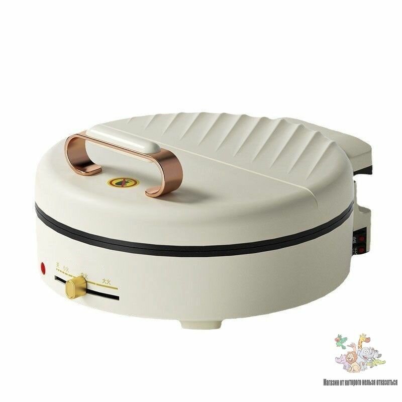 Многофункциональная электрическая сковорода с двойным нагревом для блинов, гриля и пиццы Антипригарное покрытие + увеличенный размер + независимые зоны готовки