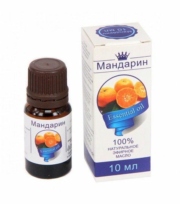 Эфирное масло Сибирь Намедойл "Мандарин", 100% натуральное, 10 мл