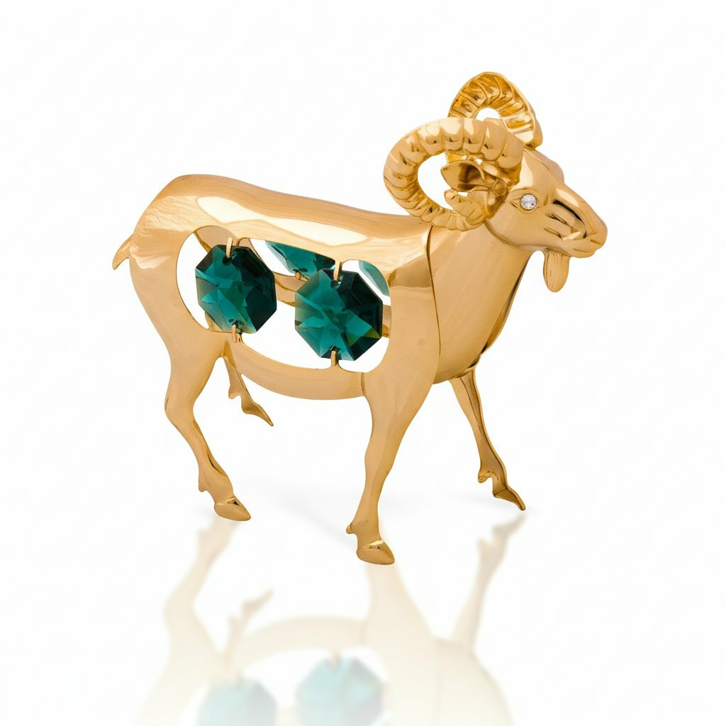 Фигурка Барашек с цв. кр. A2036823 Crystal Temptations, Металл, кристалл