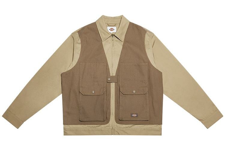 Жакет мужской Dickies moderate mock two piece 4917232 хаки с лацканами M EU