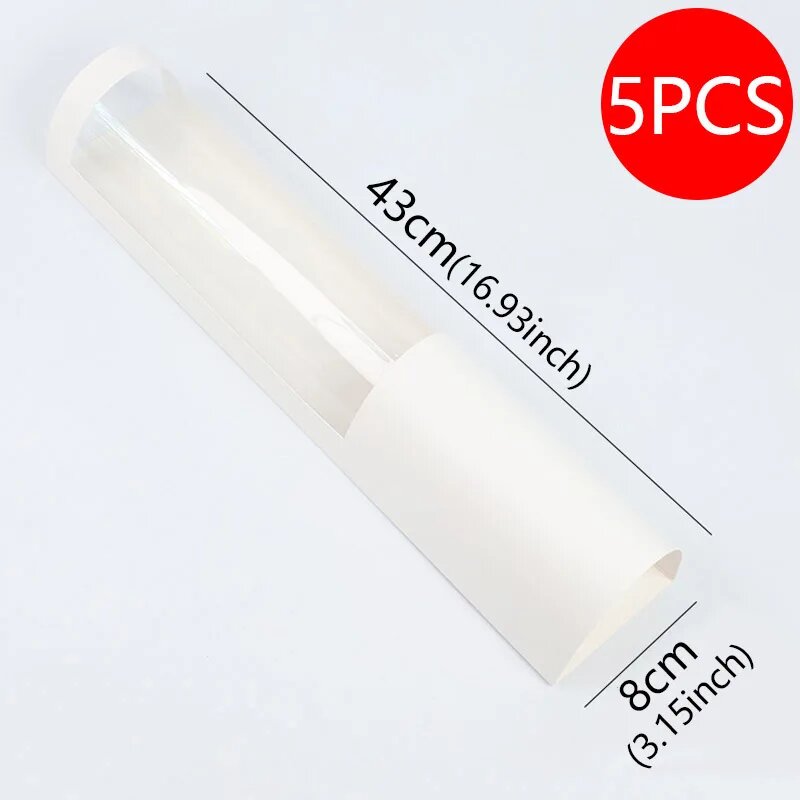 5 шт, упаковочная коробка для цветов, одна ветка, роза, гвоздика, букет, цветочная упаковка, упаковочная коробка для букета на День святого Валентина