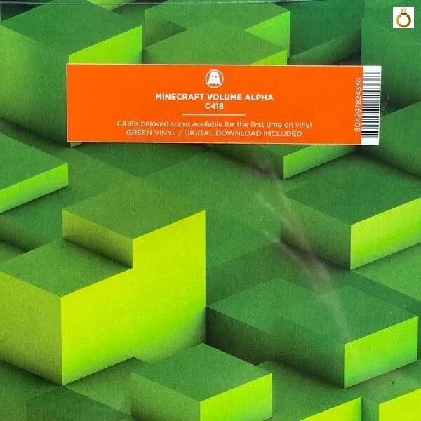 Виниловая Пластинка C418 Minecraft - Volume Alpha Vinyl, LP, Album, Reissue, Green Translucent