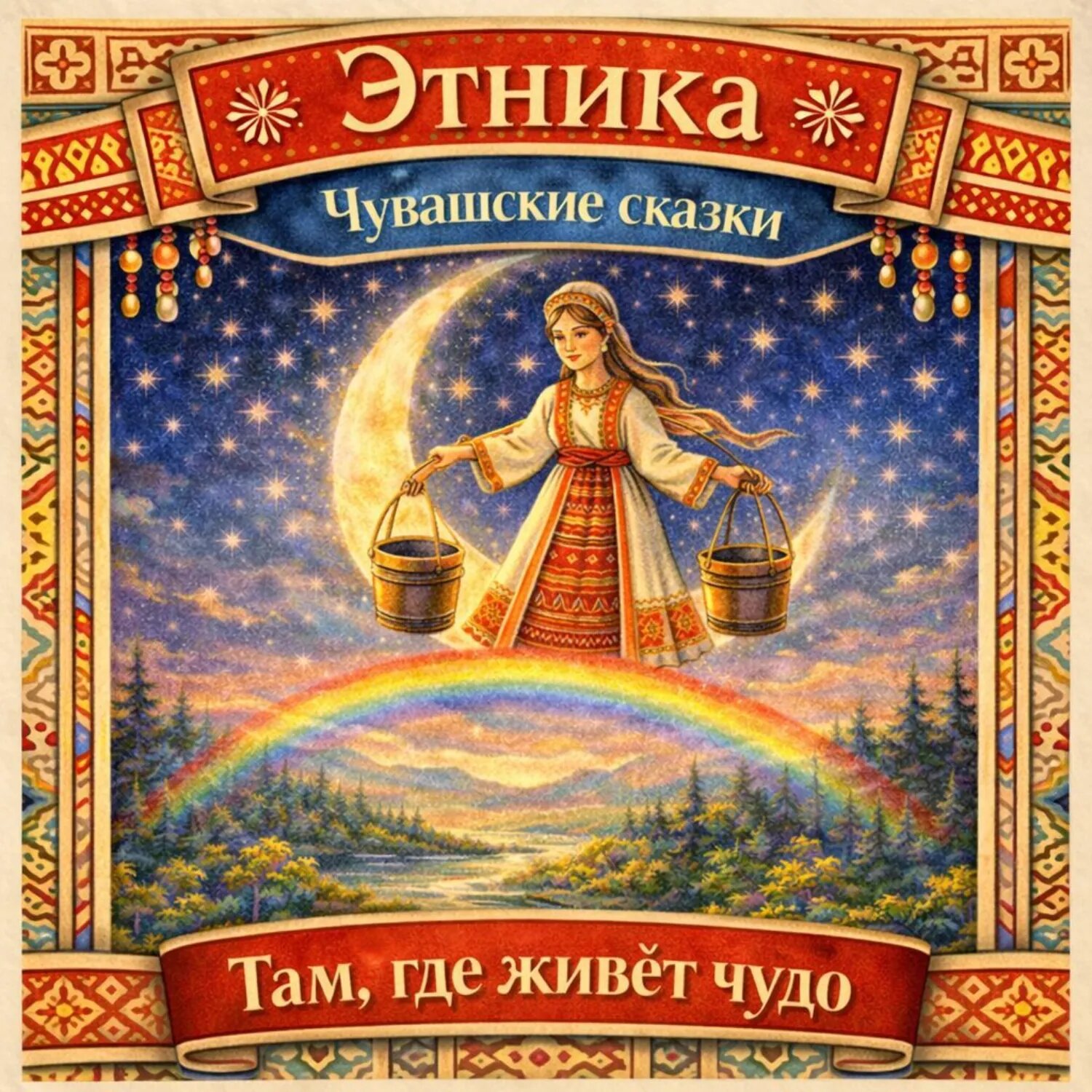 Там, где живёт чудо : чувашские сказки [Аудиокнига]