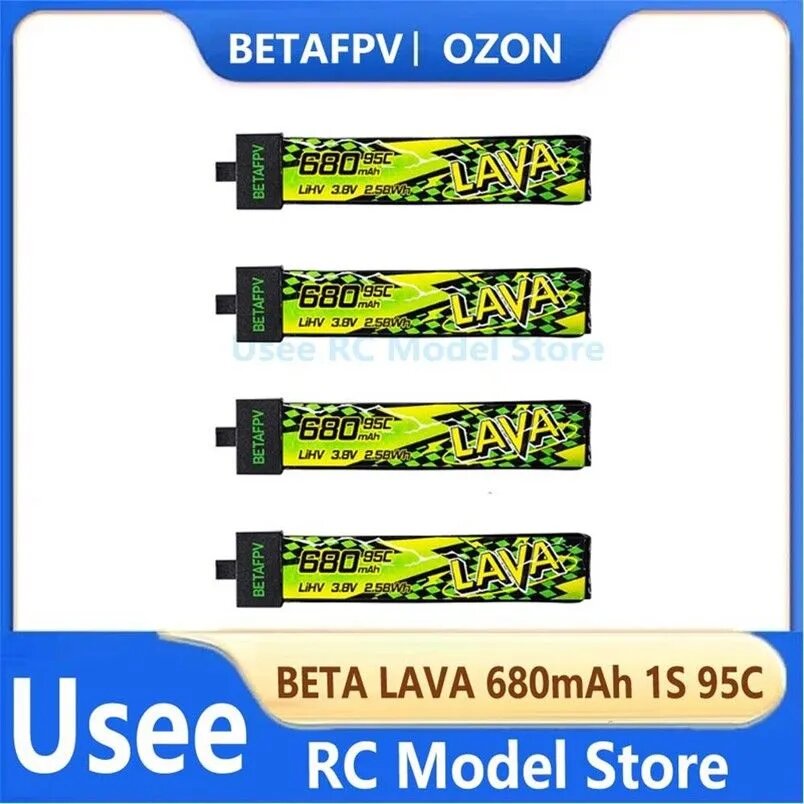 BETAF-P-V LAVA II series Battery 1S 95C 280mAh 320mAh 480mAh 580mAh 680mAh Аксессуары для игрушечных машин