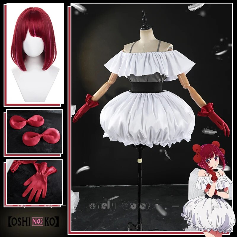 Костюм для косплея Кана Аримы Oshi No Ko 3 сезона L, Costume Wig