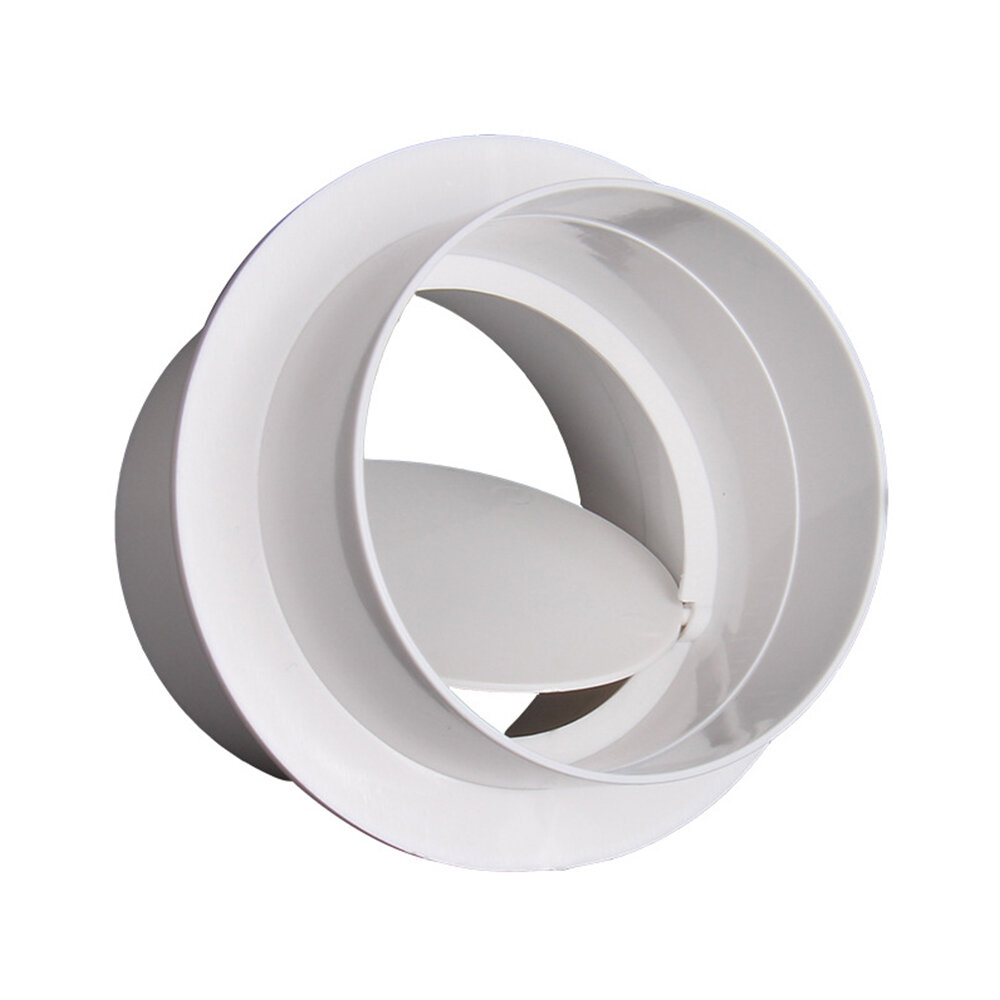 Обратный клапан: 147x84x84 мм Надёжный контроль запахов ABS - Компактный дизайн для простого монтажа Клапан контроля дыма в дымоходе for Ванная комната и кухня квартир