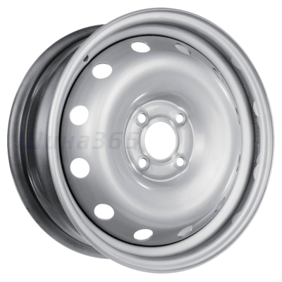 Штампованный колесный диск Magnetto 15002 S AM 6x15/4x100 ET40 D60,1 Silver X52 / Logan, Sandero, Stepway