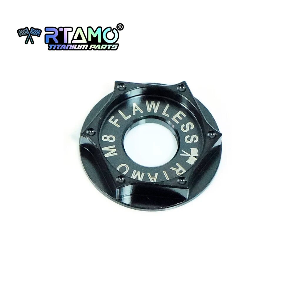 RTAMO Титановая шайба M6 черная, OD20 ID14