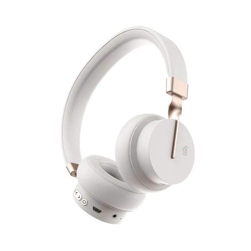 Fingertime Наушники с микрофоном, 3.5 мм, USB Type-C, белый