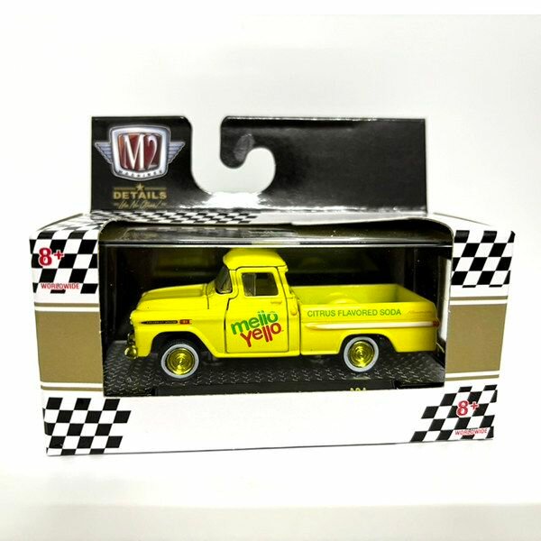 M2 Machines 1:64, литая модель автомобиля Coca-Cola(MELLO YELLO)