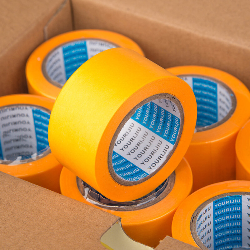 2026 Индивидуальная бумажная лента васи, маскировочная бумага, бумага для разделения цветов для покраски и декорирования наружных стен, термостойкая, ультратонкая 7388