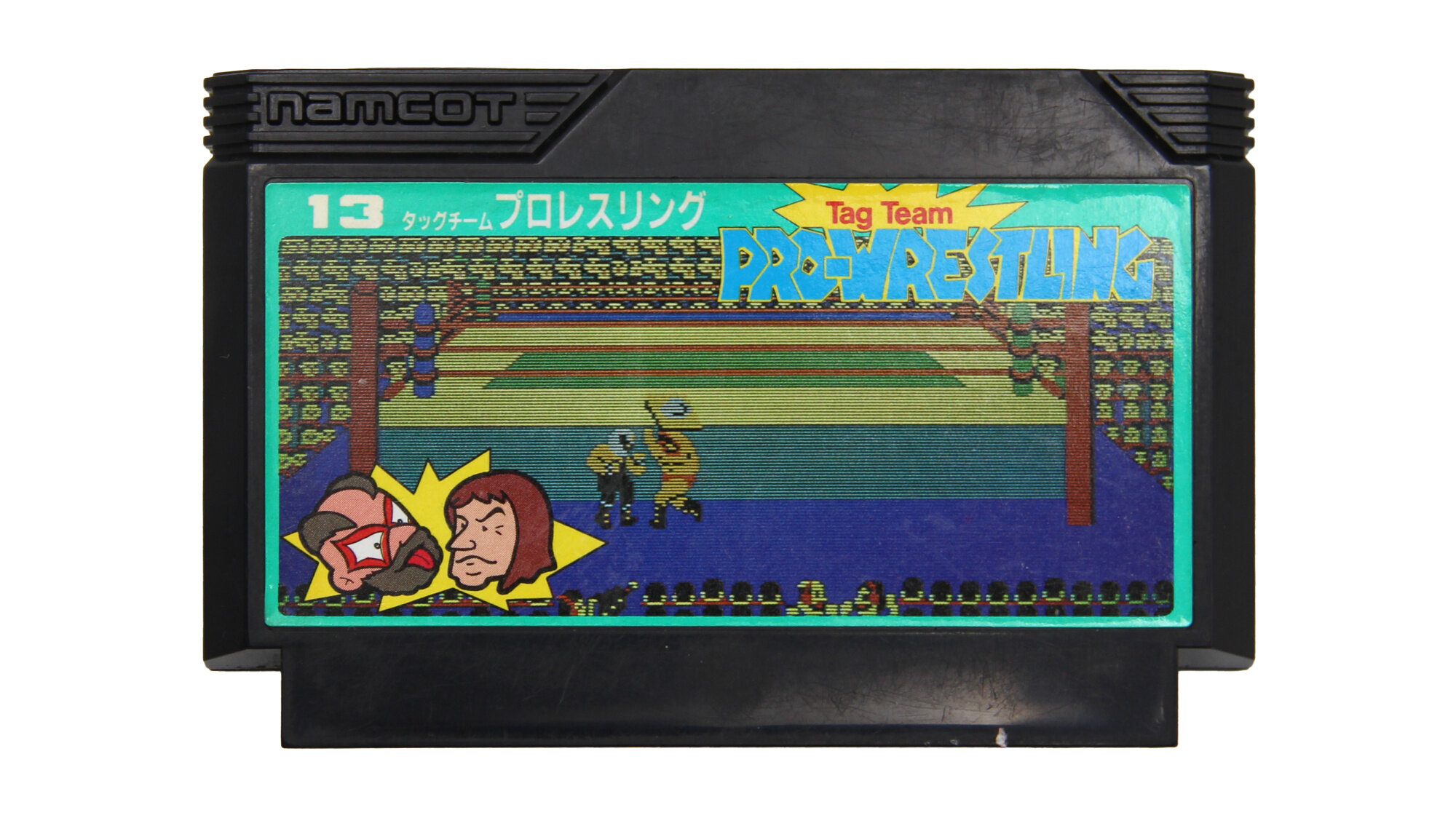Tag Team Pro Wrestling (Nintendo Famicom, без коробки, NTSC-J)