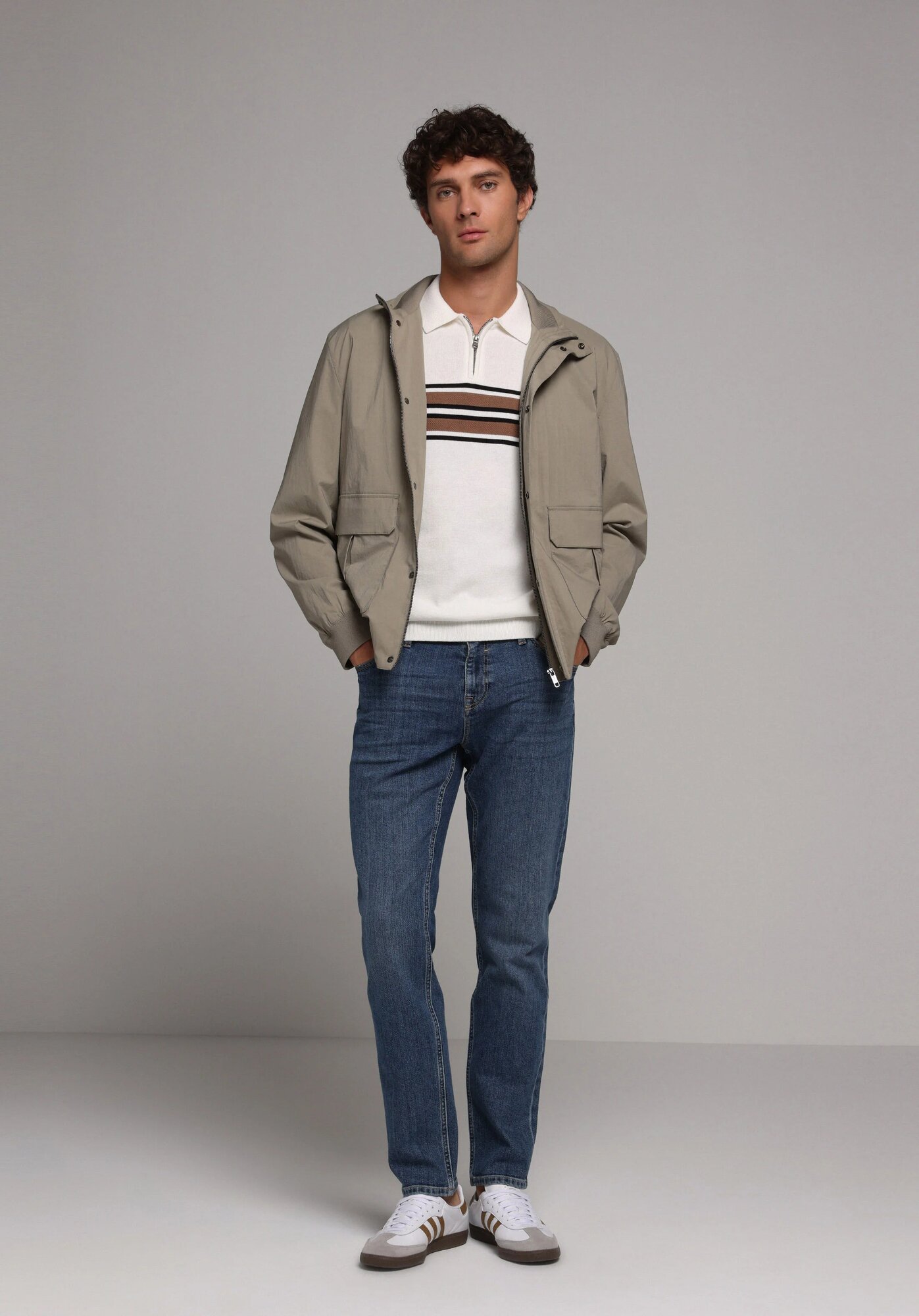 Джинсы 044 KARL Straight Fit 