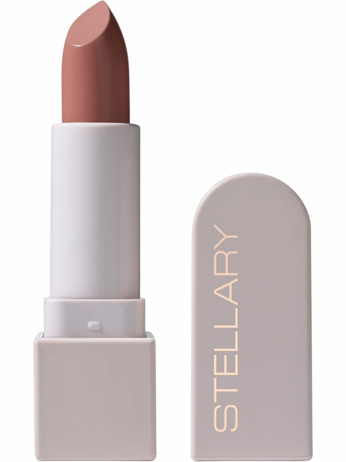 Stellary Стойкая помада для губ 08 Темно-бежевый Long lasting lipstick RICH NUDE матовая увлажняющая