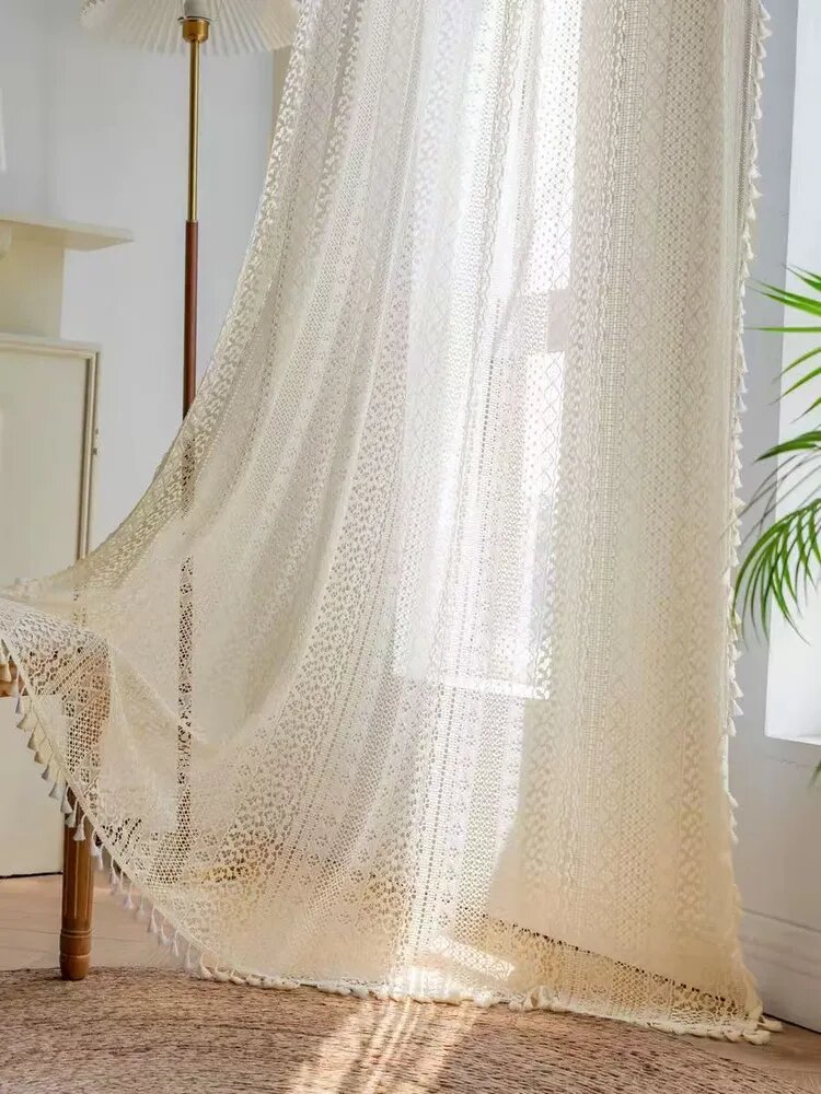Тюль 150x140 см крепление Кулиска, молочный