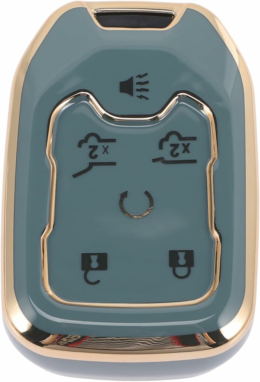 Держатель автомобильного брелока, совместимый с дистанционным управлением без ключа Колорадо, Защитный брелок из ТПУ с п