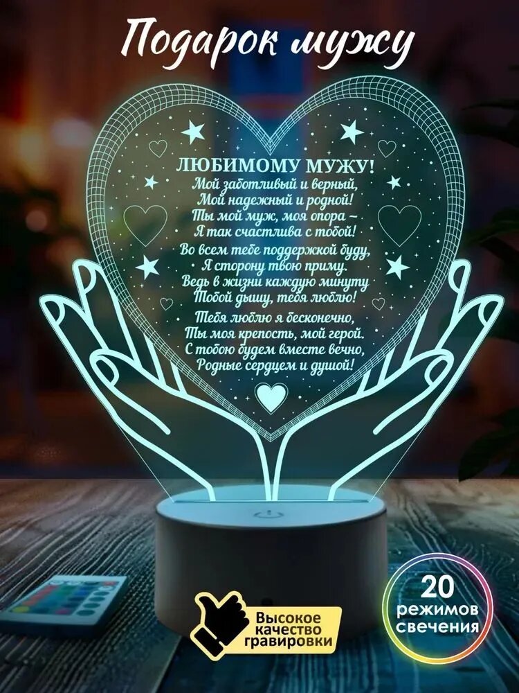 Подарок мужу на новый год любимому день рождения годовщину