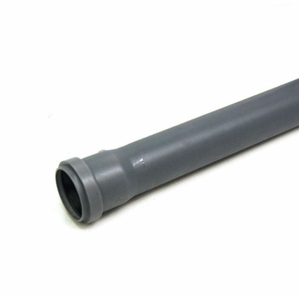 Труба REFIT диаметр 50 мм, длина 1000 мм, толщина стенки 1.8 мм, полипропиленовая канализационная