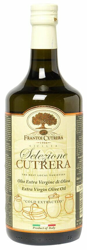 Масло FRANTOI CUTRERA оливковое Extra Vergine Selezione (300) /стекло/ 1000мл