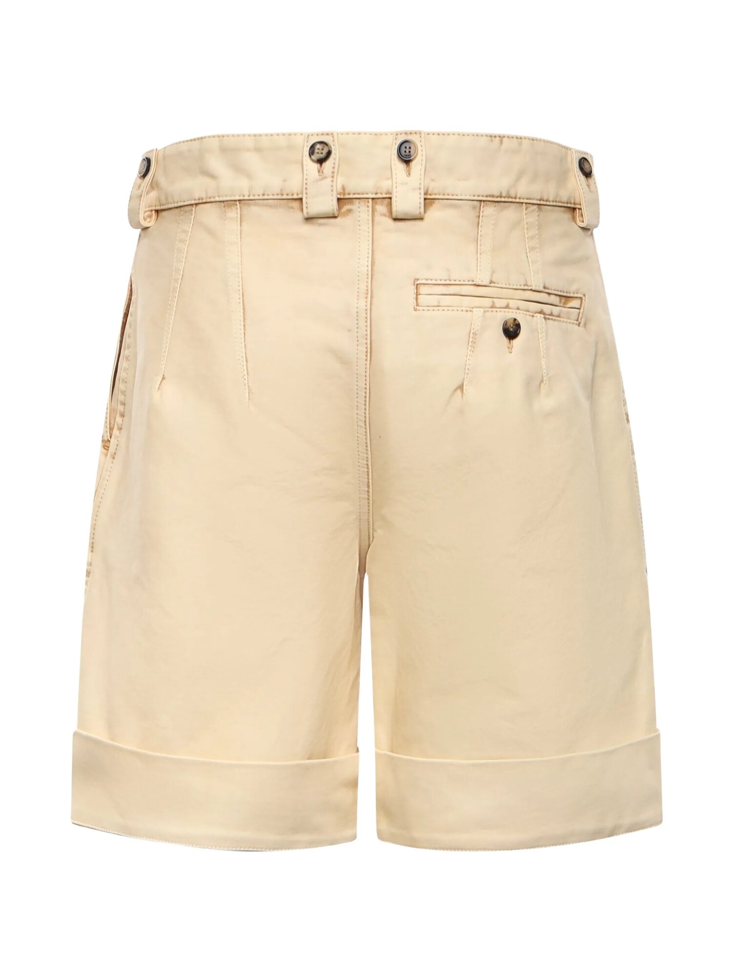 Шорты Loewe Cuffed logo shorts, размер 52, разноцветный — фото 1