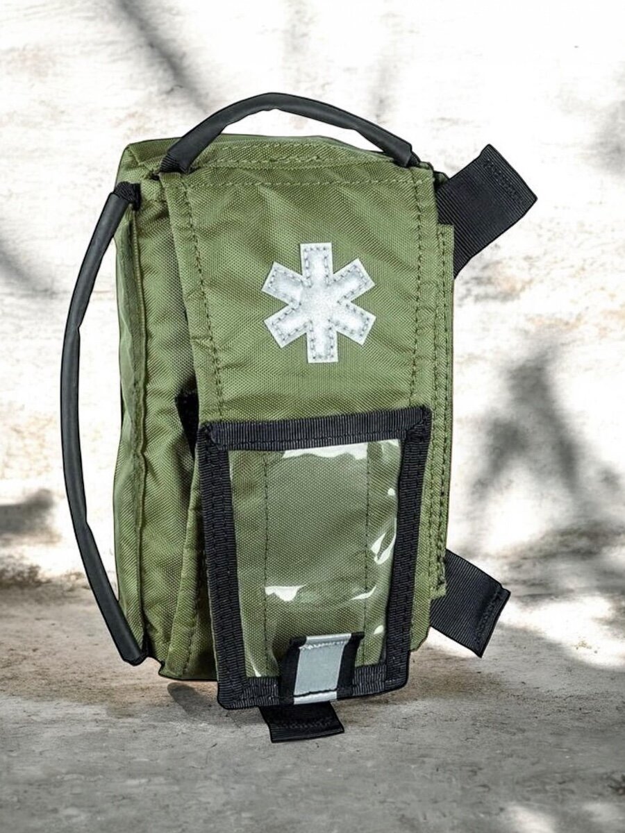 Подсумок вставка медицинский тактический Helikon Universal Med Insert Olive Geeen