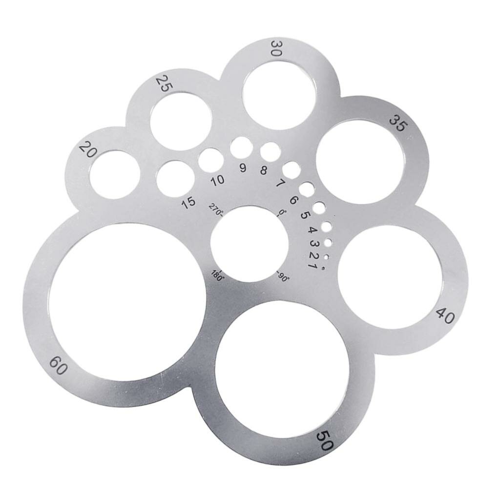 Угломер из нержавеющей стали для кожаных изделий