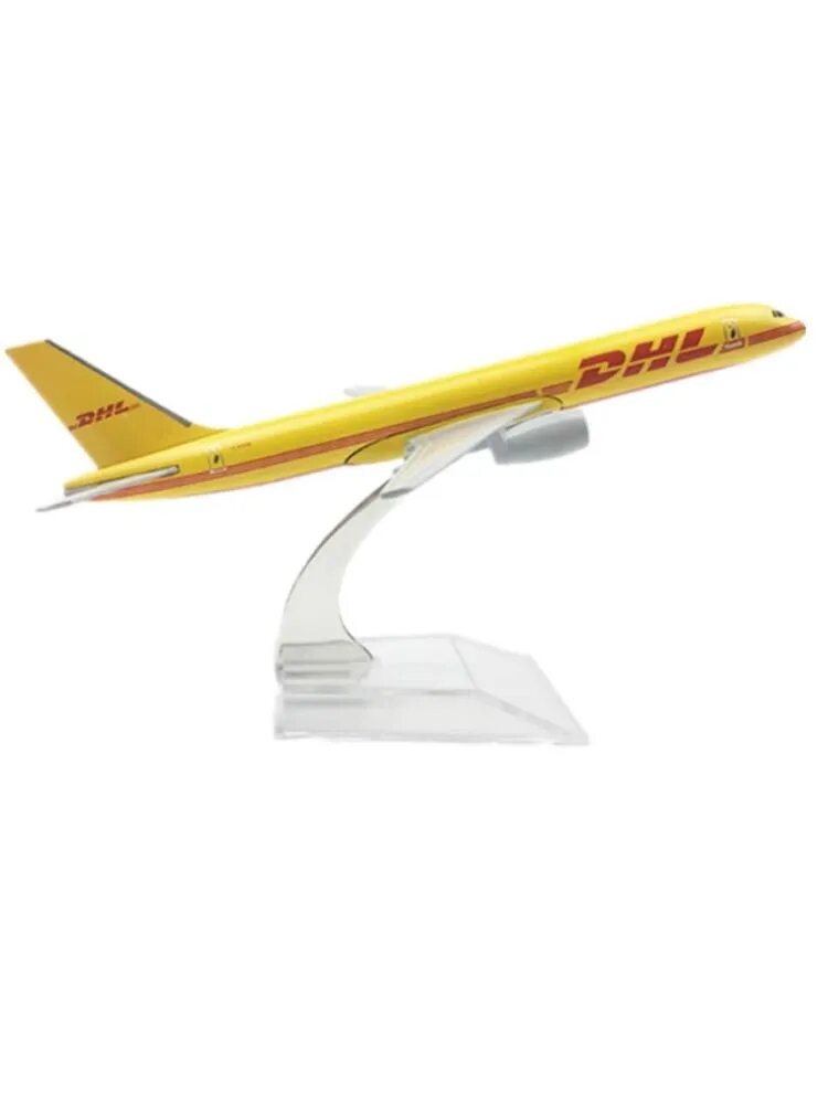16 см DHL b757 модель самолета из металла и ABS пластика, коллекционная