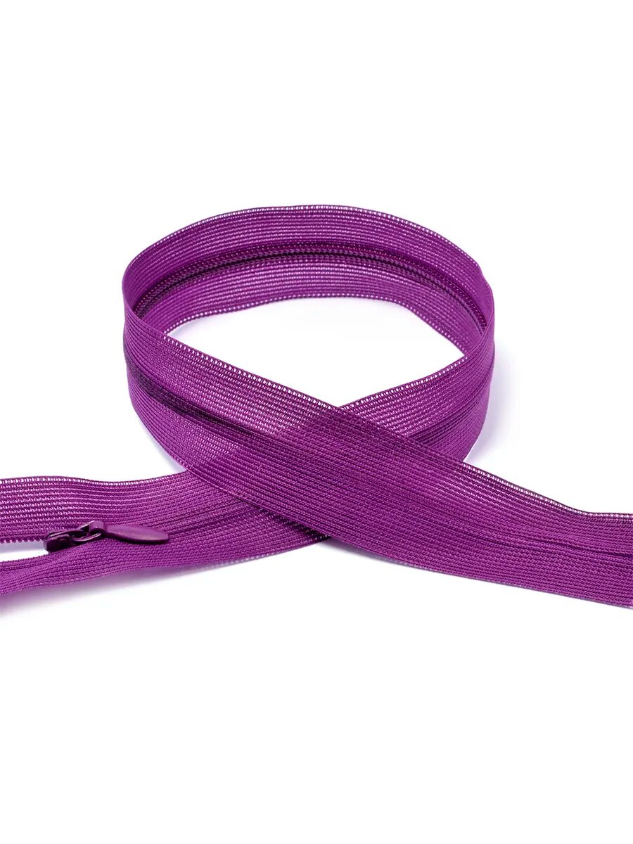 Молния пласт. потайная №3 50см н/р цв. F175 уп.50шт