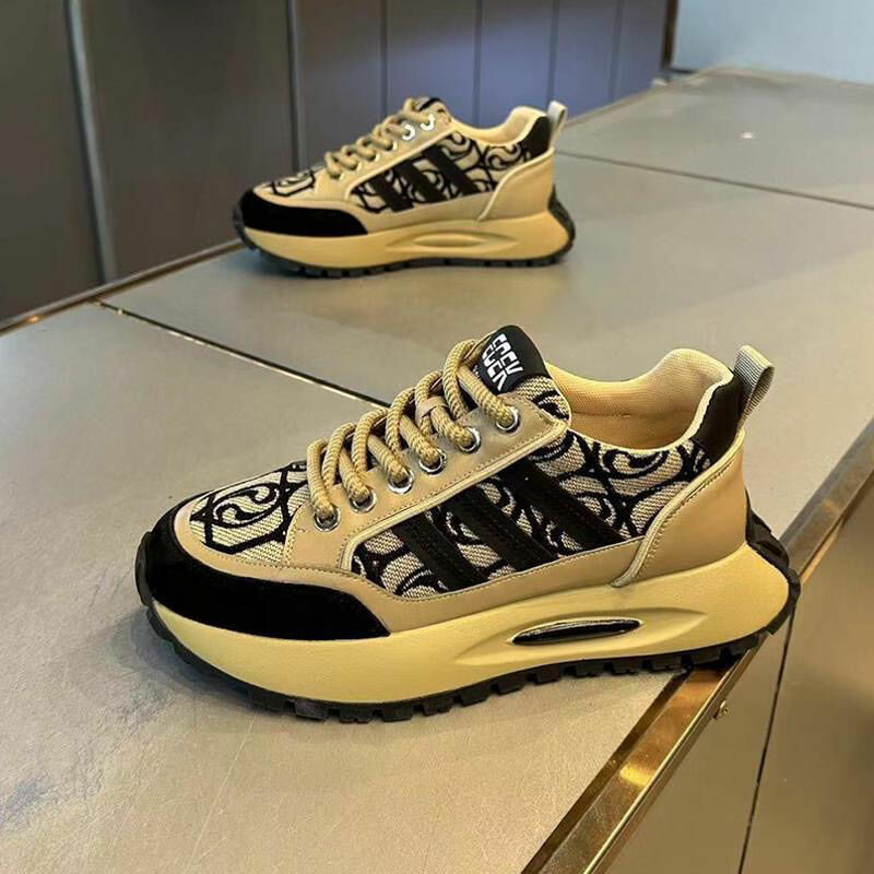 LUO Обувь мужская Осенняя для бизнеса Белая кожаная обувь/Camel