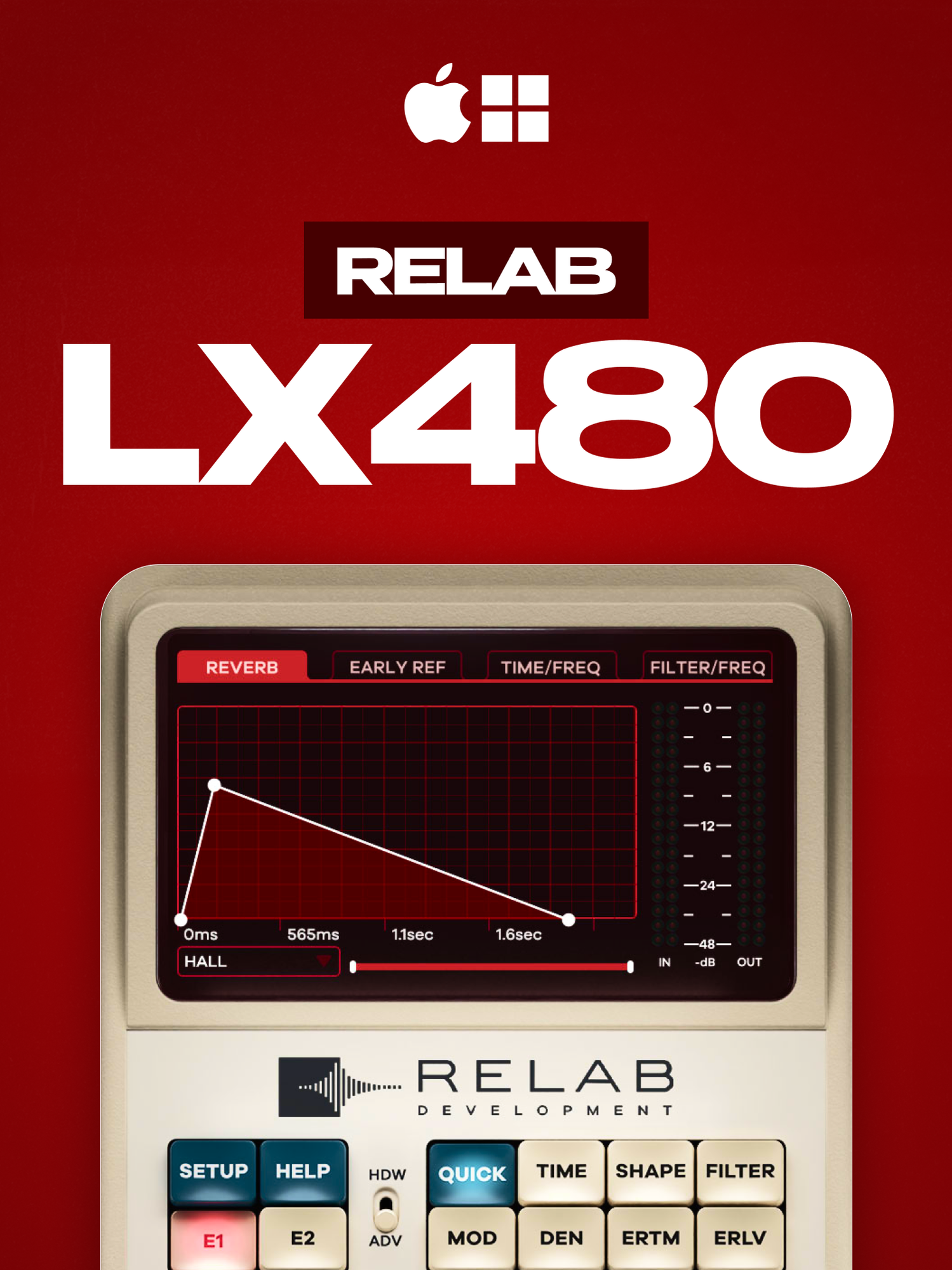 Relab LX480 Essential (Лицензионный ключ активации) для macOS & Windows