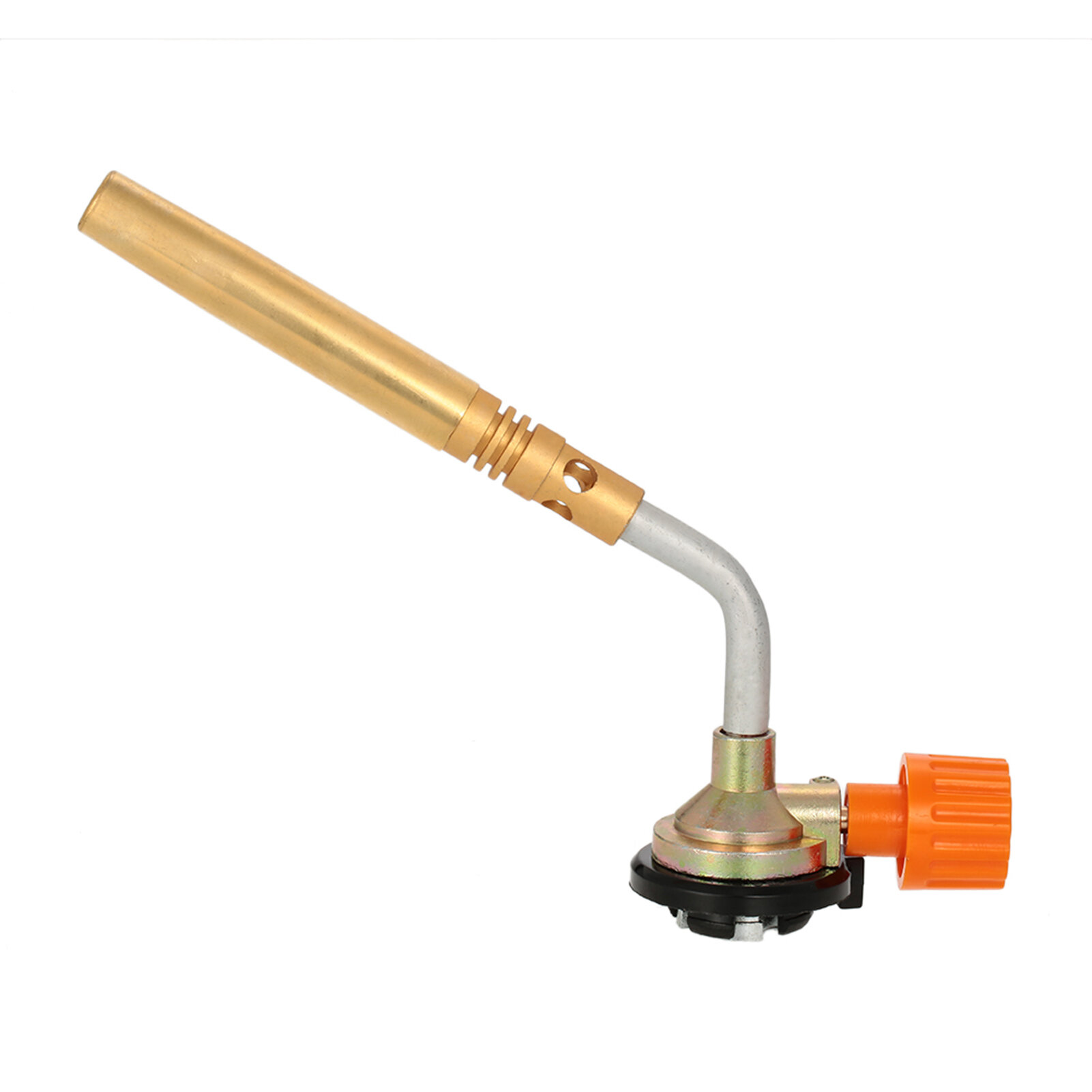 Outdoor Versatile Burner Solder Blower BBQ Torch Culinary Lighter Gas Flame Blower для кухни кэм핑, материал алюминиевый сплав и медь, потребление энергии 50г/ч-140г/ч, зажигание ручное, общая длина 19.5см/7.7дюйма, размер 11*1см/4.3*0.4дюйма, вес
