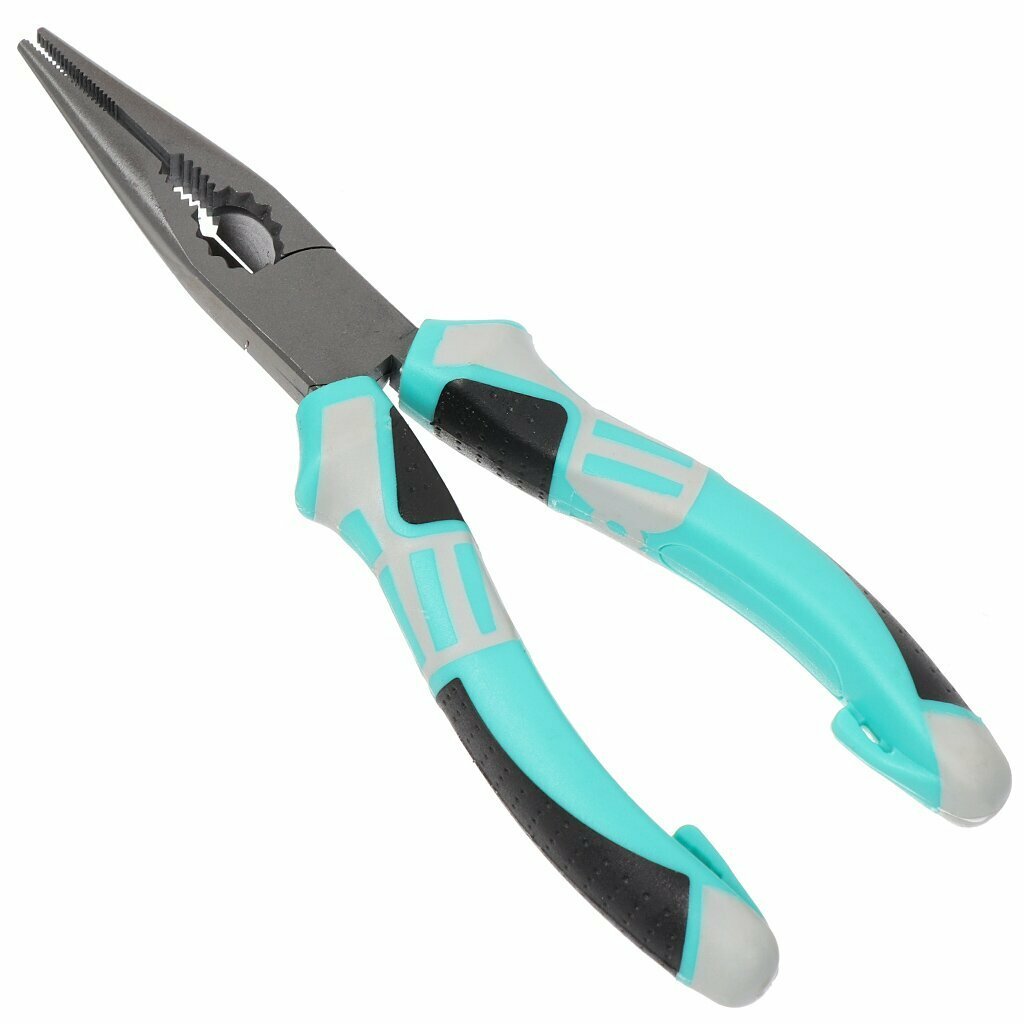 Тонкогубцы Bartex Pro Nature Эко 160 мм, прямые, трехкомпонентная ручка, сталь, артикул TFLP006 для слесарных работ