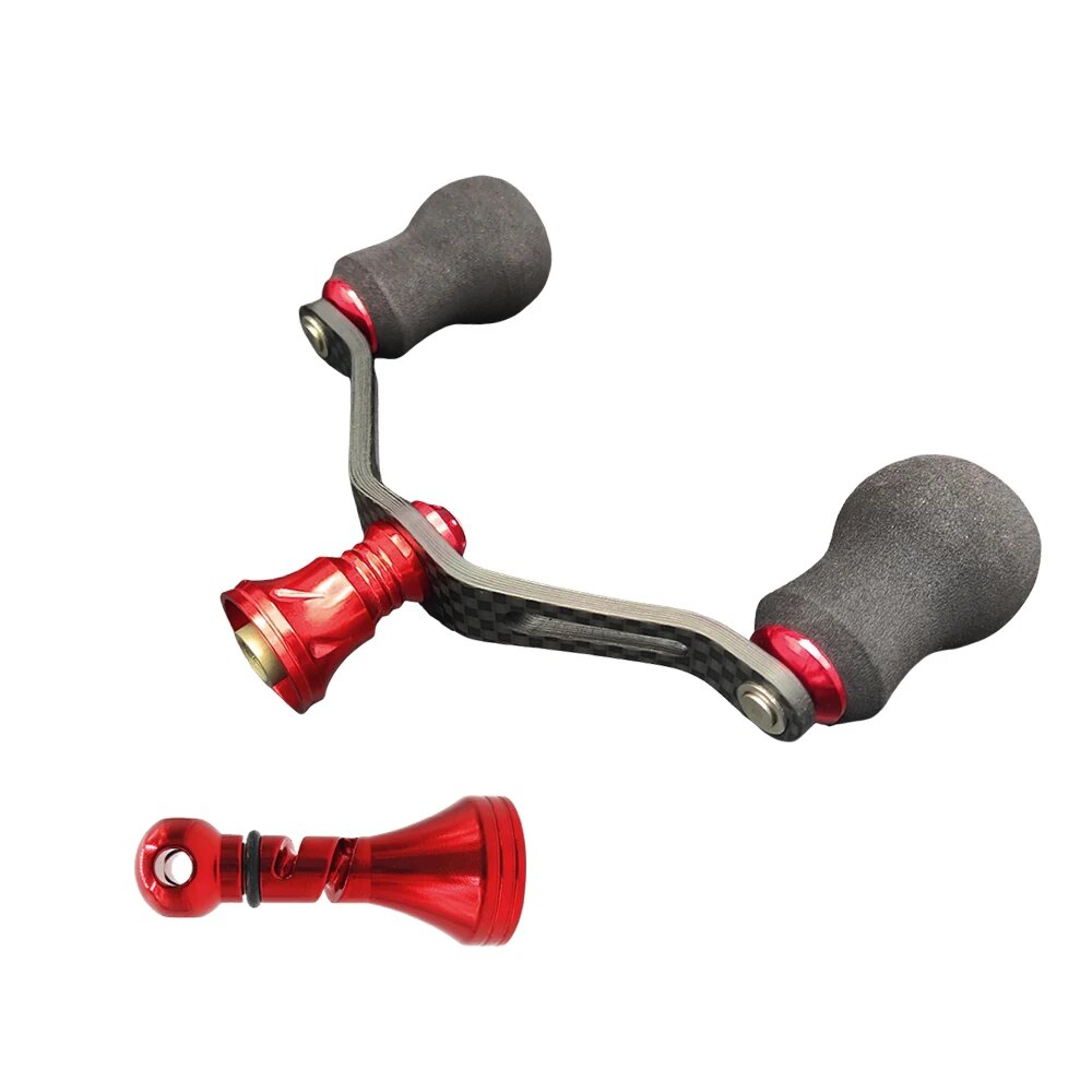 Ручка для катушки HUWIRO, красная (DAIWA red)