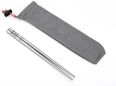 Палочки для еды Keith Titanium Ti5633, подходящие для кемпинга, пешего туризма и домашнего использования.