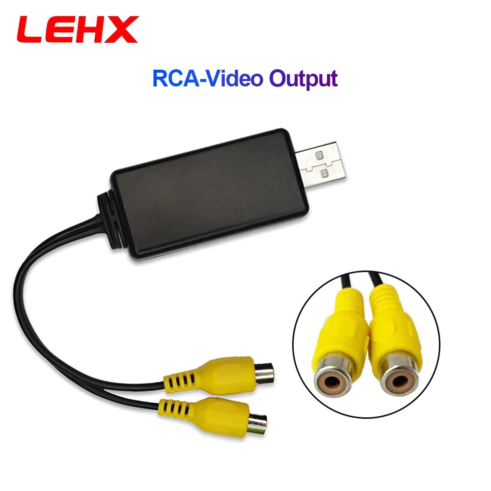 LEHX RCA-Video Output USB To RCA адаптер