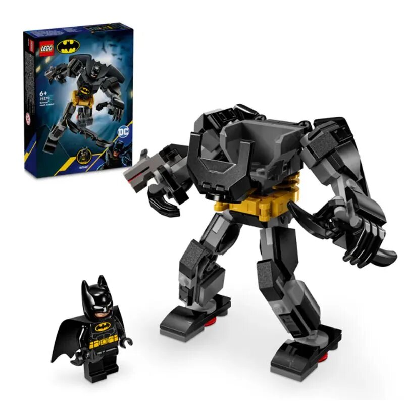 LEGO 76270 DC Batman Mech Armor Super-Hero Toy / Набор детских строительных блоков из фильмов и телепередач о супергероях, классические игрушки лего Бэтмен