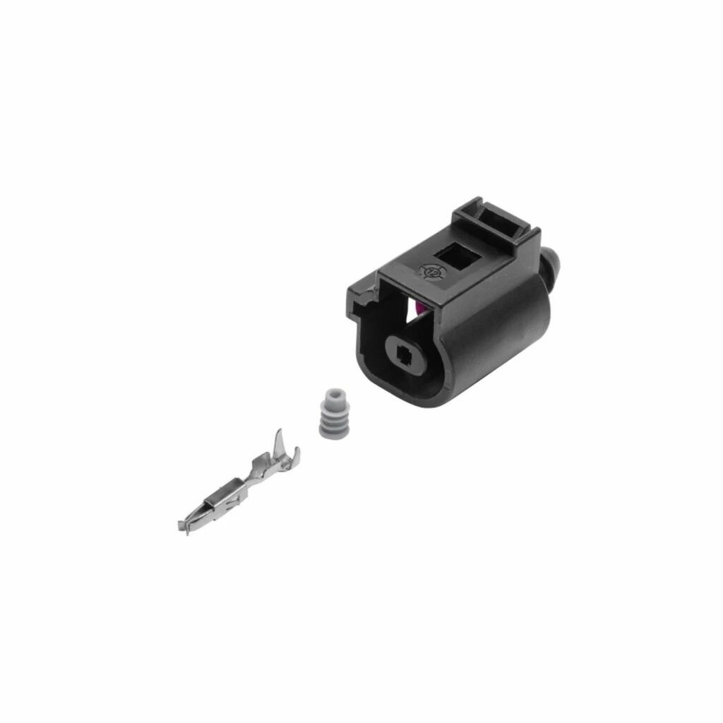 Разъем 1J0973081 (1pin) 1 контакт датчика давления масла для Audi, Bentley, Dodge, Seat, Skoda, Volkswagen.