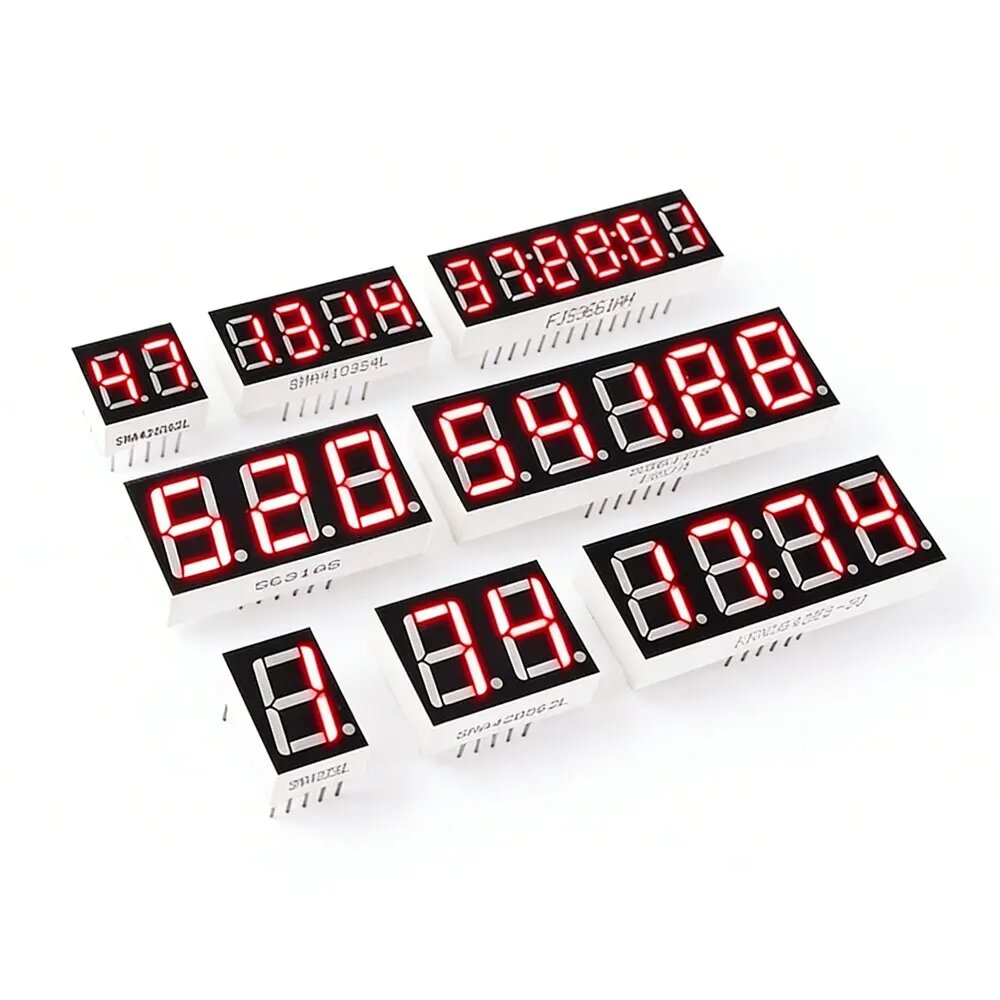 Светодиодные дисплеи 0.56" 4 Bit Cathode Clock, 5 шт.