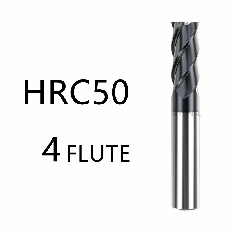 Торцевая фреза HRC50 4-х канавная D3x4x50L