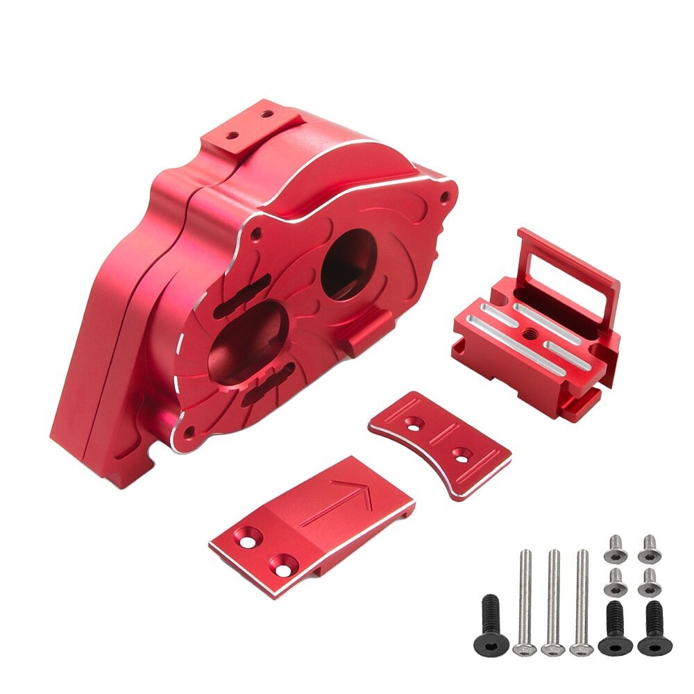 ARRMA 1/10 KRATON OUTCAST 4S V2 1/8 MOJAVE 4S 57T Дифференциал с промежуточным корпусом - Красный, соотношение 1:8